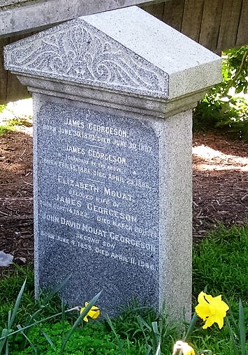 Details for GEORGESON John David Mouat - The Friends of Bolton Street ...