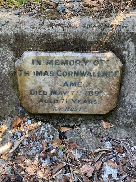 Details for LAMB Thomas Cornwallis - The Friends of Bolton Street ...